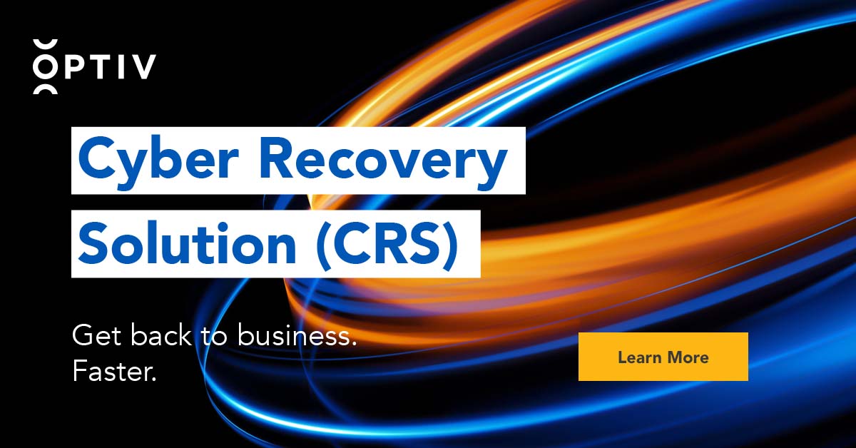 Cyber Recovery Solution (CRS) Infographic | Optiv